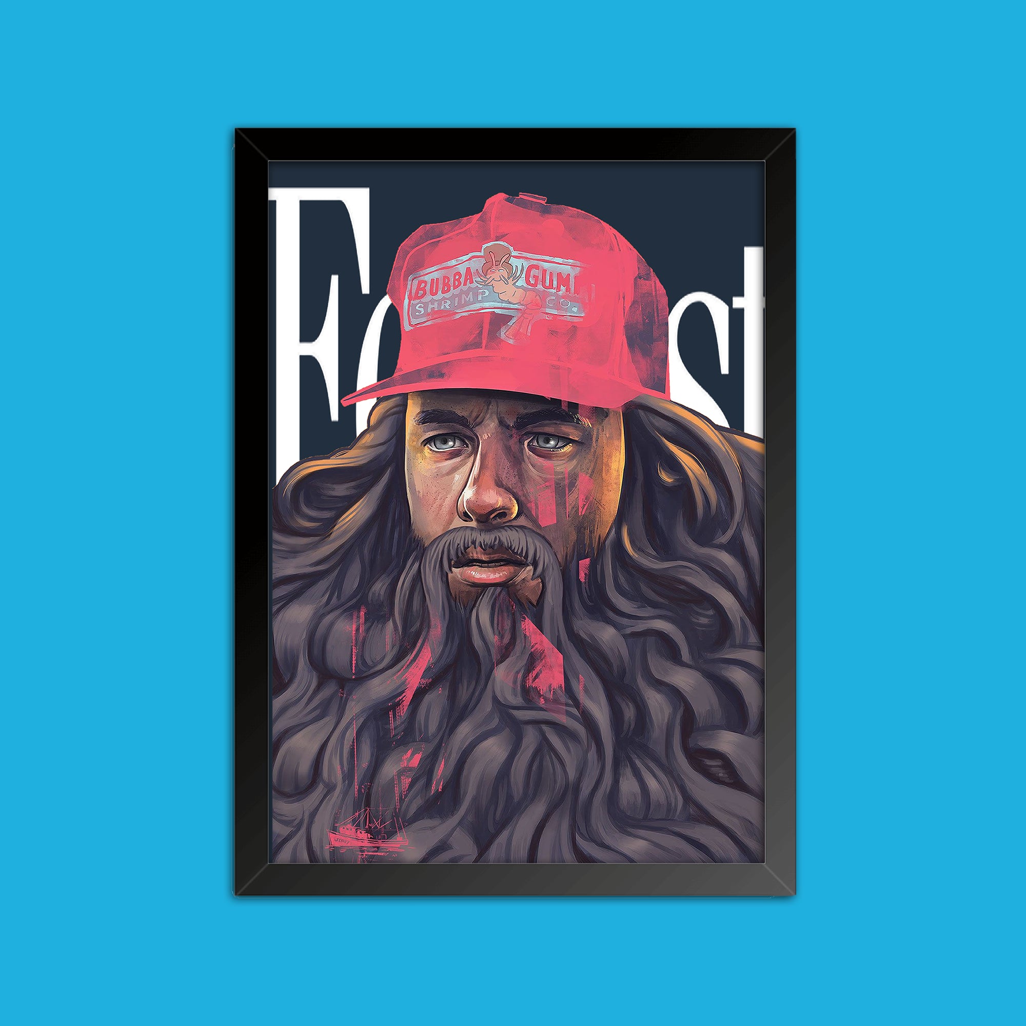 Quadro 'Forrest' - Forrest Gump - Filmes Projeto Fan Service