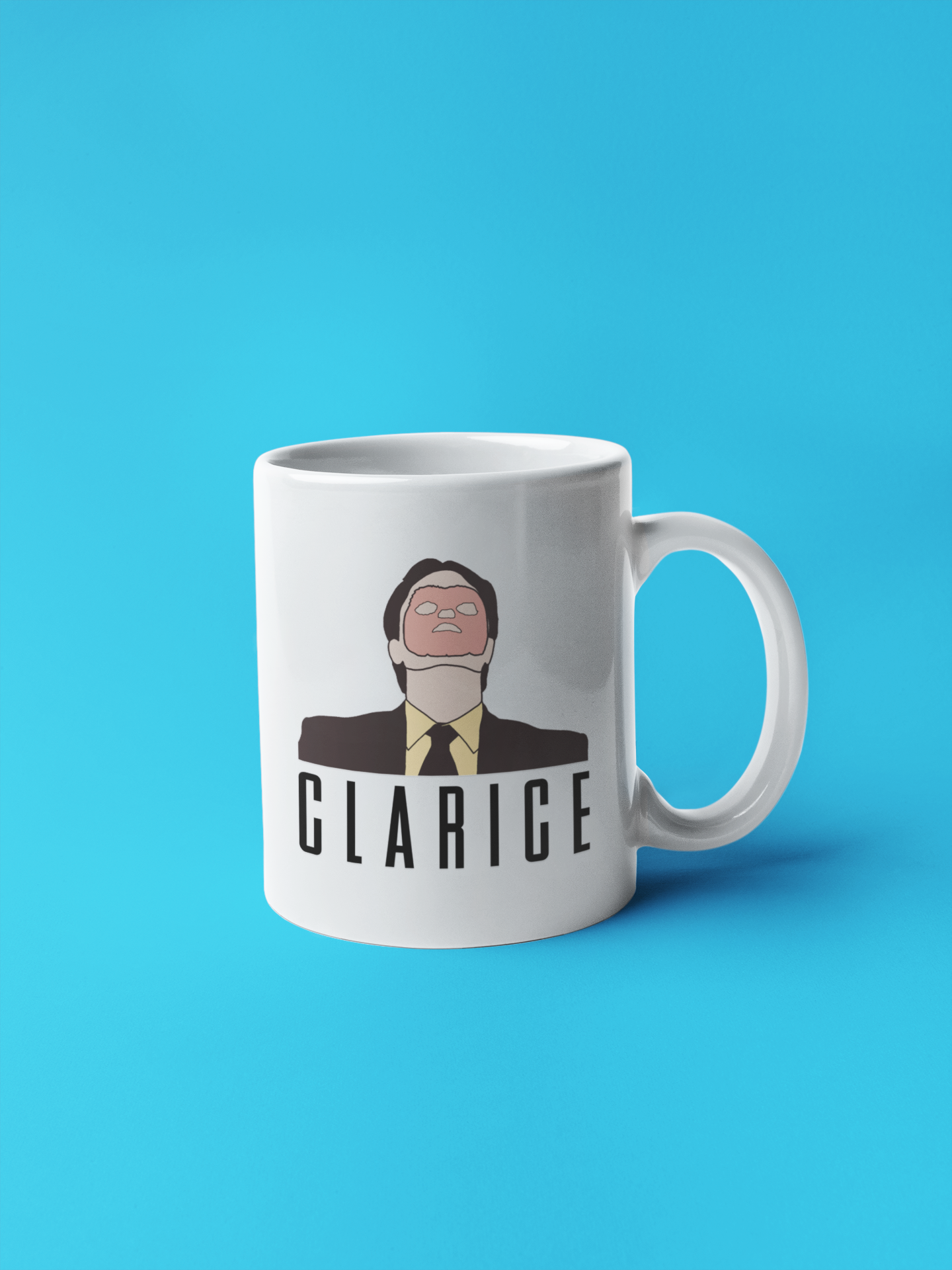 Caneca Dwight 'Clarice' - The Office - Série de TV Projeto Fan Service